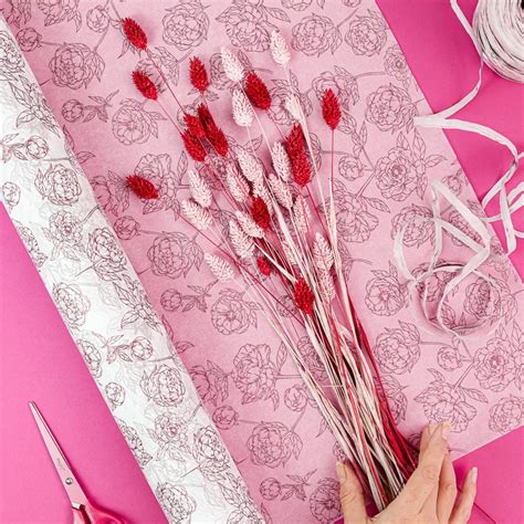 Papel Para Envolver Flores Papel Para Ramos De Flores