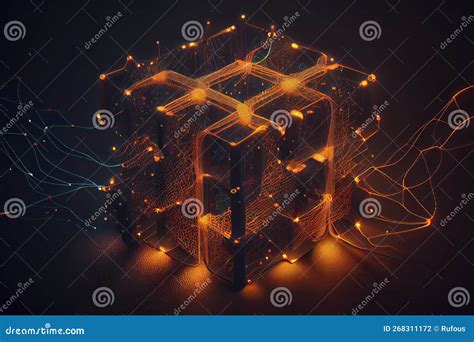 Digitalization Wave Curved Line Of Ones And Zeros Cartoon Vector CartoonDealer