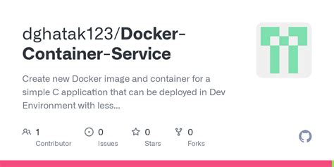 Github Dghatak123docker Container Service Create New Docker Image