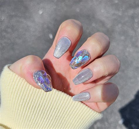 💕빠른배송💕 풀파츠 네일팁 유리네일 자석젤 수제네일팁 에이블리