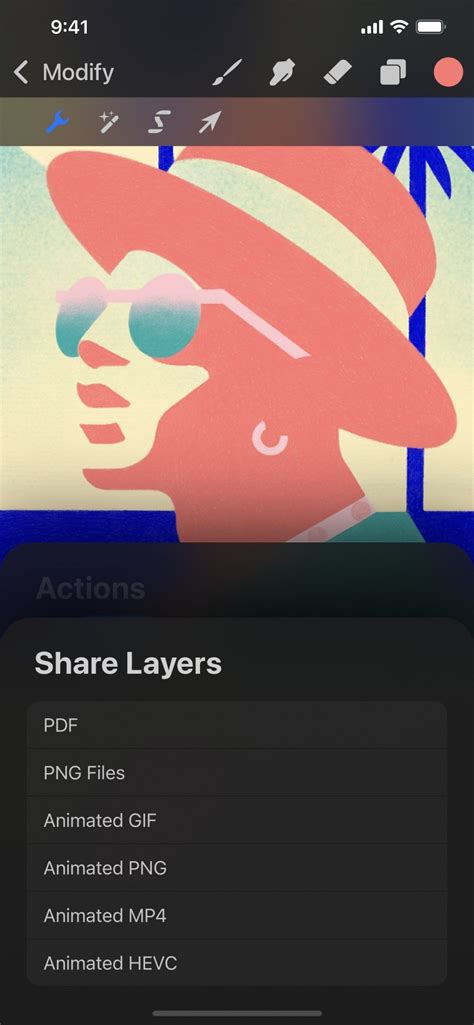 Share — Procreate Pocket Handbook Share — Procreate Pocket Handbook