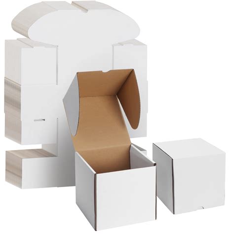 Eympeu 20 Cardboard Boxes 6x6x6 Inch 153x153x153cm White Shipping