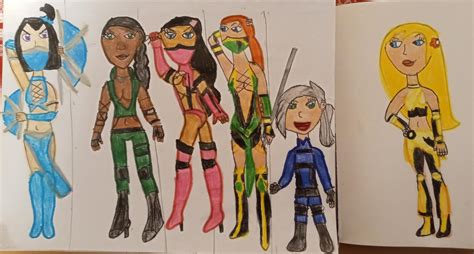 Dp Girls As Mk Girls Redux By Muggle Gem Princess On Deviantart