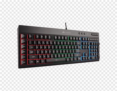 computer keyboard corsair gaming k55 rgb gaming keypad rgb color model