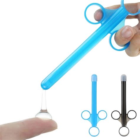 Oil Lubricant Applicator Launcher Syringe Injector Lube Enema Inject Medical Irrigator Vagina