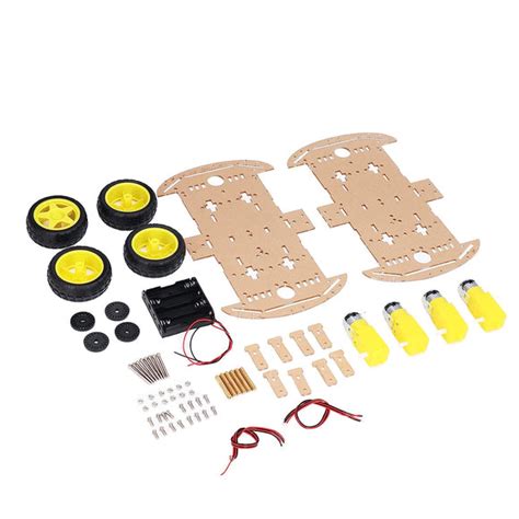 Kit Chasis Para Arduino Diy Robot Auto 4wd Activa Soluciones