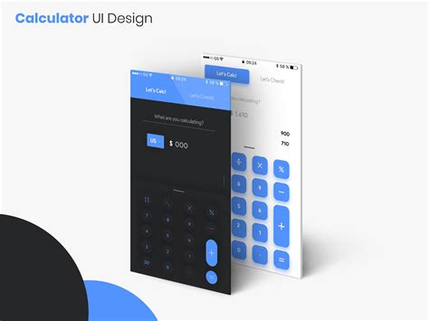 Calculator UI Design On Behance