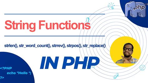 Php Php String Function Youtube