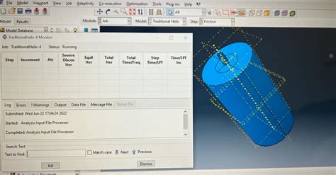 ABAQUS Job Doesn T Make Any Increment SoilModels