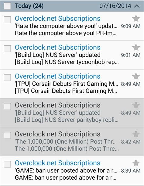 Properly Setup Email Notifications Overclock Net