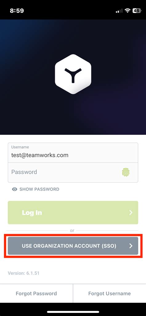 log in to teamworks hub