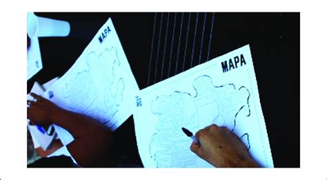 Participants Creating Their Maps Source The Agency Web Site Download Scientific Diagram