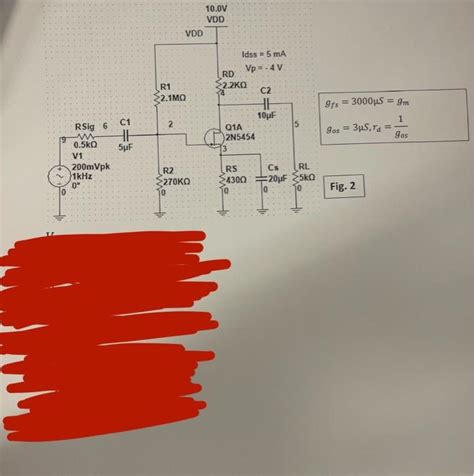 solved 5 plot the operating point for the jfet in fig 2