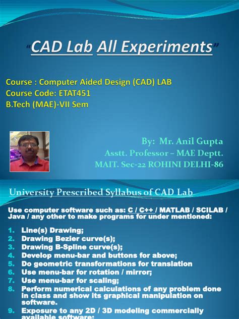 Cad Lab Exp 1 7 By Anil Gupta Pdf Cartesian Coordinate System Algorithms