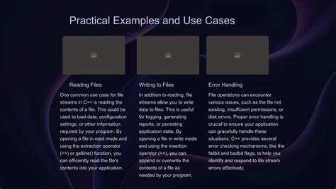 Introduction To Streams And Files In Cpptx