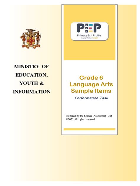 Grade 6 Language Arts Performance Task Sample Test Booklet 2022 Pdf Essays Soft Drink