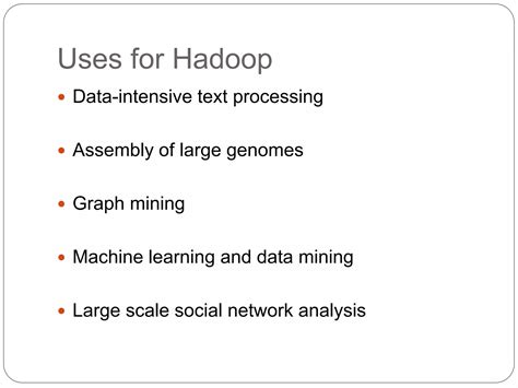 Apache Hadoop Big Data Technology Ppt