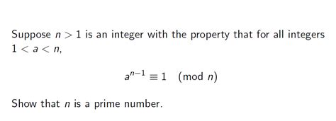 solved suppose n 1 is an integer with the property that for