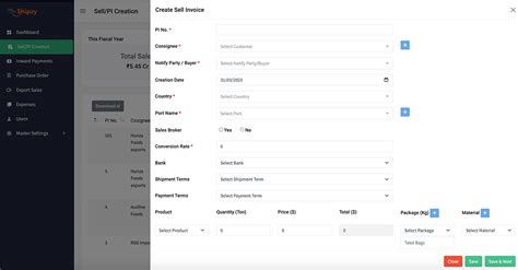 Proforma Invoice Export Software Create Proforma Invoices For Export