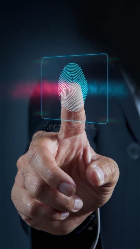 Advanced Biometric Fingerprint Authentication Technology For Enhanced