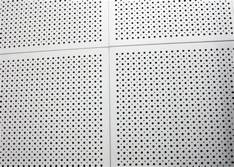Fireproof Colored Perforated Aluminum Ceiling Panels Commercial Drop Ceiling Tiles 600 X 1200