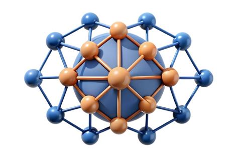 3d neural network concept illustration representing ai driven learning