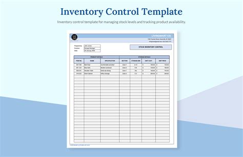 Lab Inventory Template In Word PDF Google Docs Download Template Net