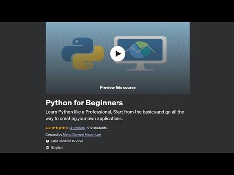 mohd daneyal hasan lari on linkedin udemy python course in just rs 389