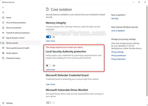 Enable Or Disable Local Security Authority Lsa Protection In Windows