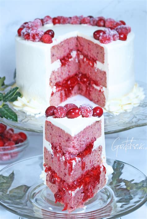 Cranberry Cake Gretchens Vegan Bakery