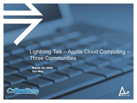 apptis lightening talk from cloudcamp federal fose ppt