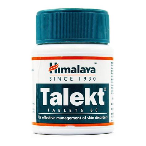 Talekt Tab 60's - Effective Treatment for Skin Disorders