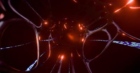 Futuristic Sci Fi Abstract Neural Network Animation Free Stock Video Footage Royalty Free 4k