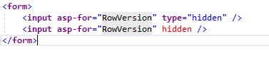 C Tag Helper Asp For For The Input Doesn T Work With Byte S Array Values Opposite To Html