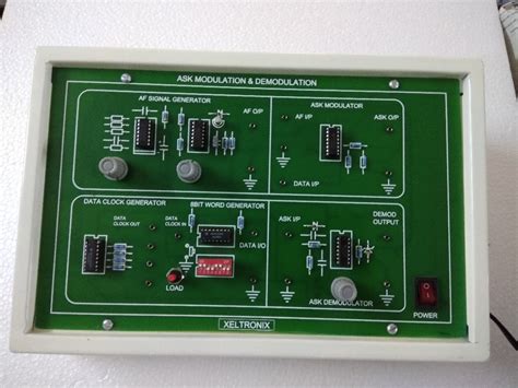 Analog Ask Modulation And Demodulation Trainer Model Name Number Xl 254 At ₹ 4000 Piece In