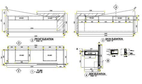 Office Table Drawing AutoCAD File In Office Table Design Office Table Autocad