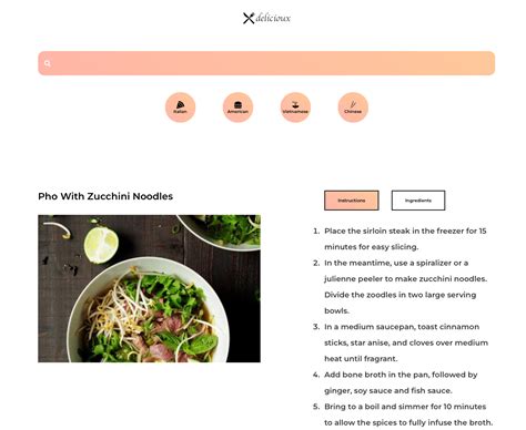 GitHub Tramnguyenhere Cooking Recipe App React A Digital Cooking Recipe In React JS