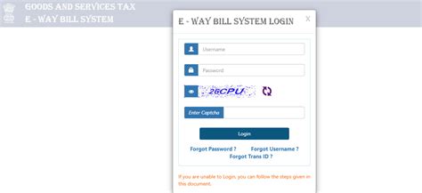 E Way Bill Login Registration Generate E Way Bill Online Ewaybill Nic In