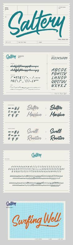 Brush Script Font Ideas Brush Script Fonts Lettering Lettering Fonts