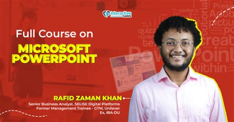 Full Course On Microsoft PowerPoint Interactive Cares