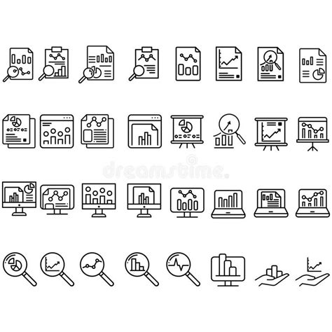 Analytics Icon Vector Schedule Illustration Sign Trading Symbol