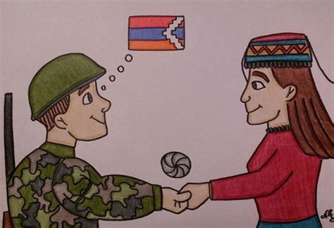 Բանաստեղծություններ հայ զինվորի մասին Armenia Sketches Character