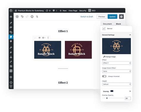 Premium Blocks For Gutenberg
