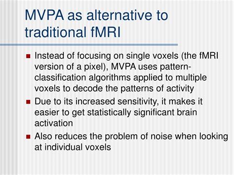 Ppt Multi Voxel Pattern Analysis Mvpa And Mind Reading” Powerpoint
