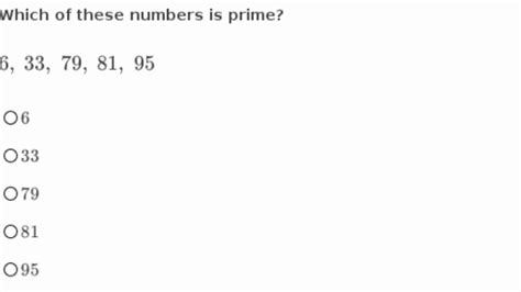 Identify Prime Numbers Practice Khan Academy