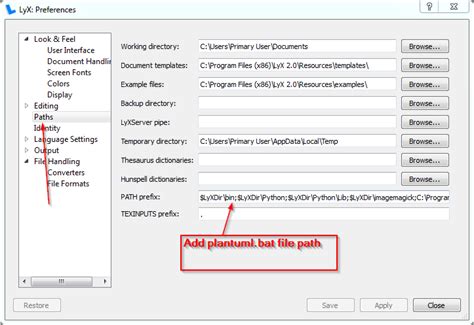 I Want To Embed Plantuml Diagram Into Lyx Document Tex Latex Stack