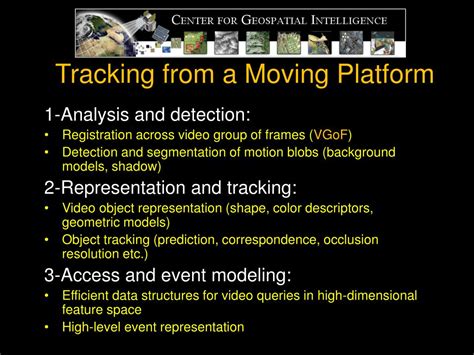 Ppt Multi Object Detection And Tracking From A Moving Platform