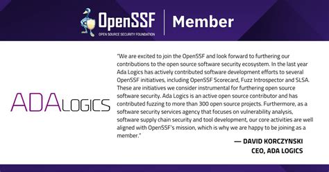 Openssf On Linkedin Osssecurity