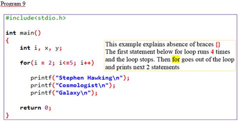 For Loop In C EngineersTutor