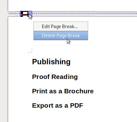 LibreOffice Writer The Status Bar And Changing Page Styles